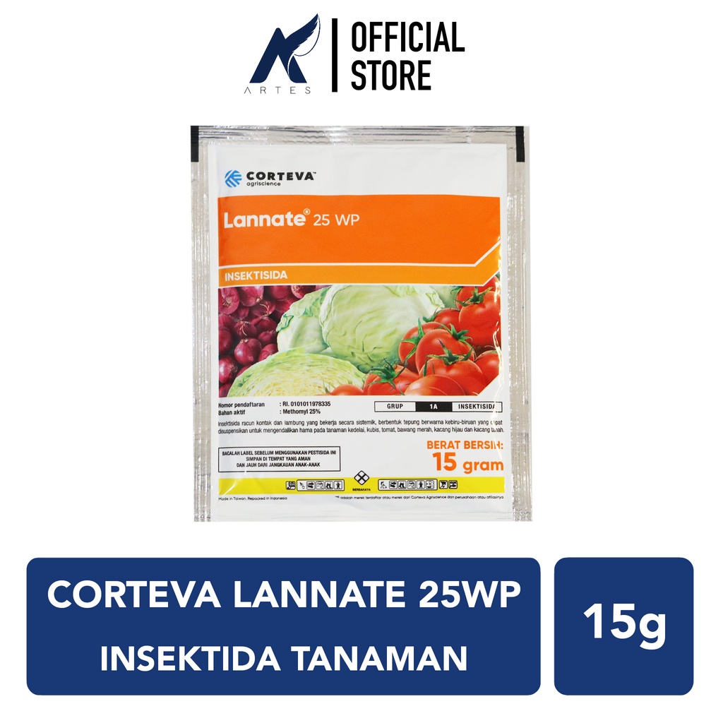 Jual CORTEVA LANNATE 25WP Insektisida-Racun Hama-Serangga-Ulat-Kutu ...