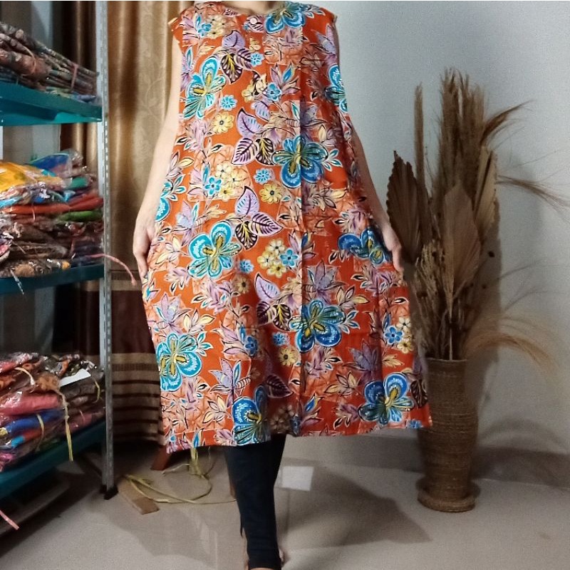 Jual Kencana ungu kutung daster 32 asli label biru | Shopee Indonesia