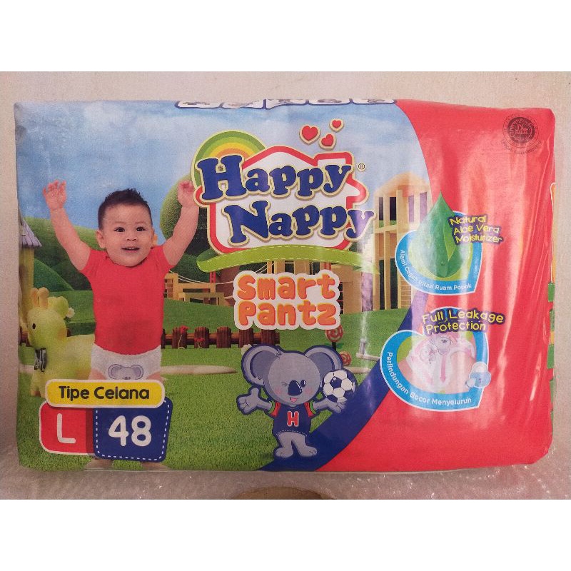 Jual Happy Nappy Pants Ukuran L isi 48pcs | Shopee Indonesia