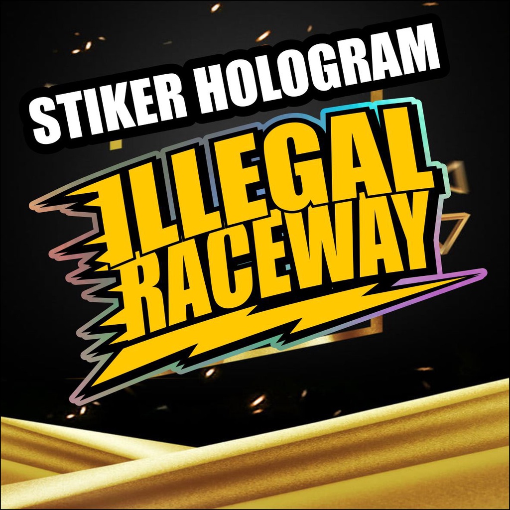 Jual STIKER ILLEGAL RACEWAY ANTASARI RACEWAY RINGROAD RACEWAY | Shopee ...