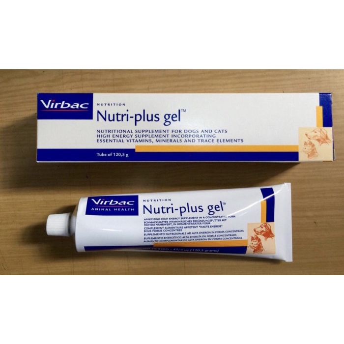 Jual NUTRIPLUS GEL VIRBAC 120GR VITAMIN ANJING KUCING | Shopee Indonesia