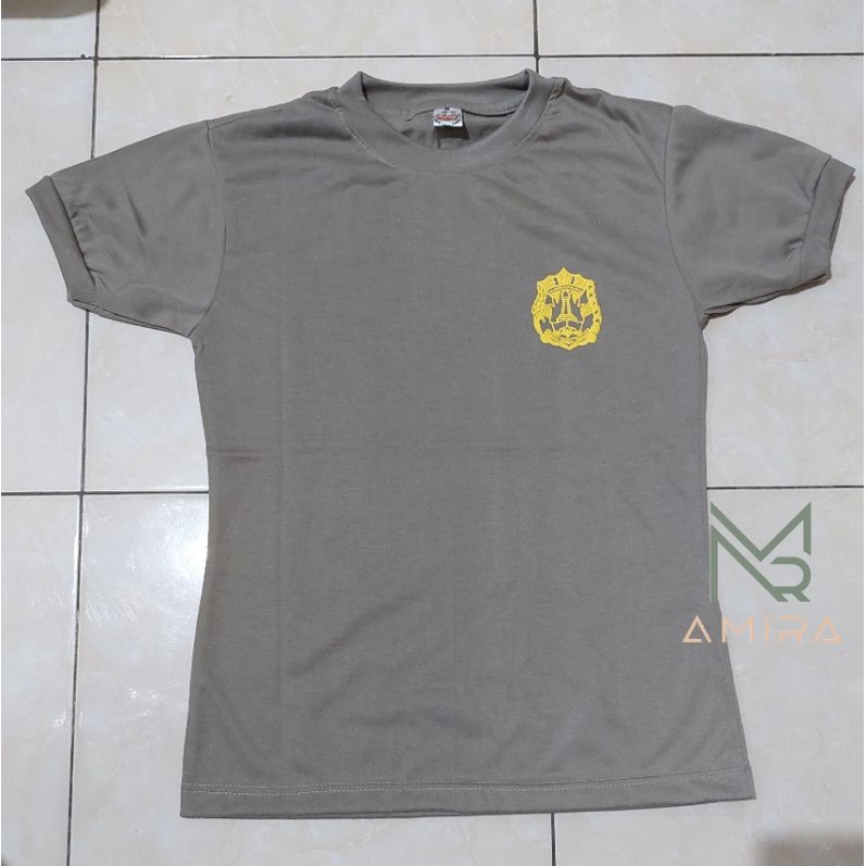 Jual Kaos PDL Taruna Akpol Kepolisian (Warna Coklat) | Shopee Indonesia