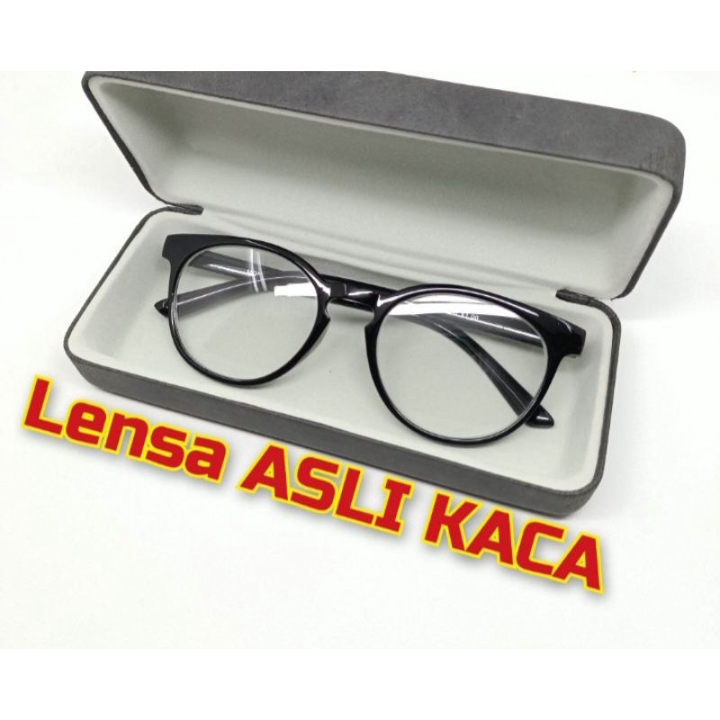 Jual Termurah Kacamata baca plus pria asli lensa KACA kacamata super fokus kacamata baca plus ...