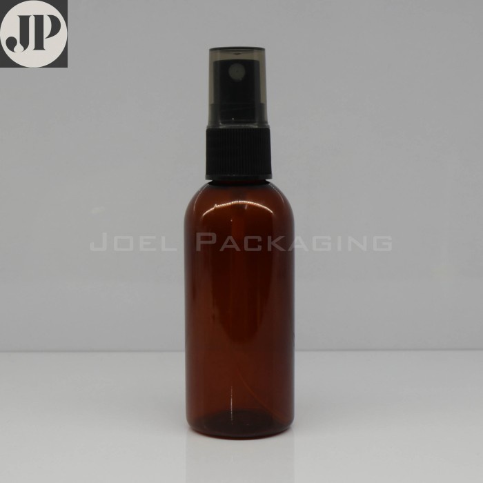Jual BOTOL SPRAY 60ML SMOKE HITAM TRANSPARAN 60 ML PET AMBER SPRAYER ...