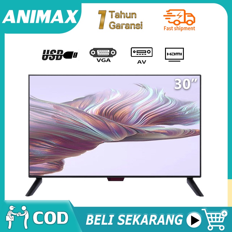 Jual ANIMAX TV LED 27inch /30 inch TV Digital FULL HD TV LED MURAH ...