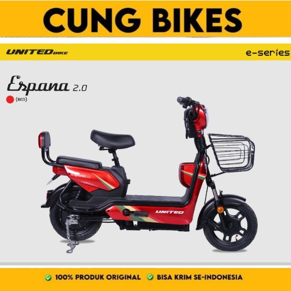 Jual Sepeda Listrik Espana by United Bike Electric Bike, keyless ...