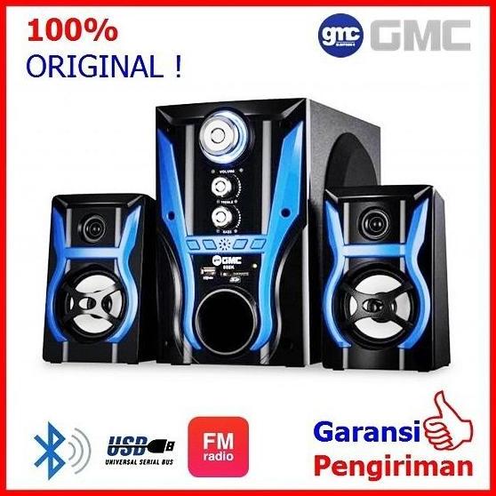 Jual SPEAKER AKTIF BLUETOOTH GMC 888 K ERF546T | Shopee Indonesia