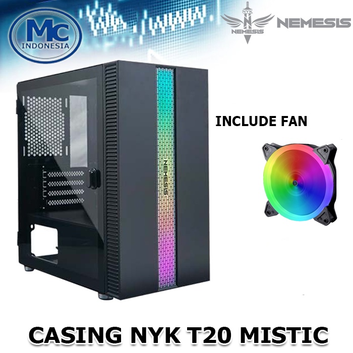 Jual NYK Nemesis Casing Gaming T20 Mistic | Shopee Indonesia