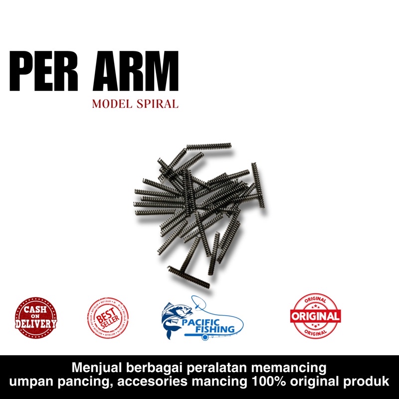 Jual Per Spiral Sparepart Reel Pancing - Per Bailarm Spring Model ...
