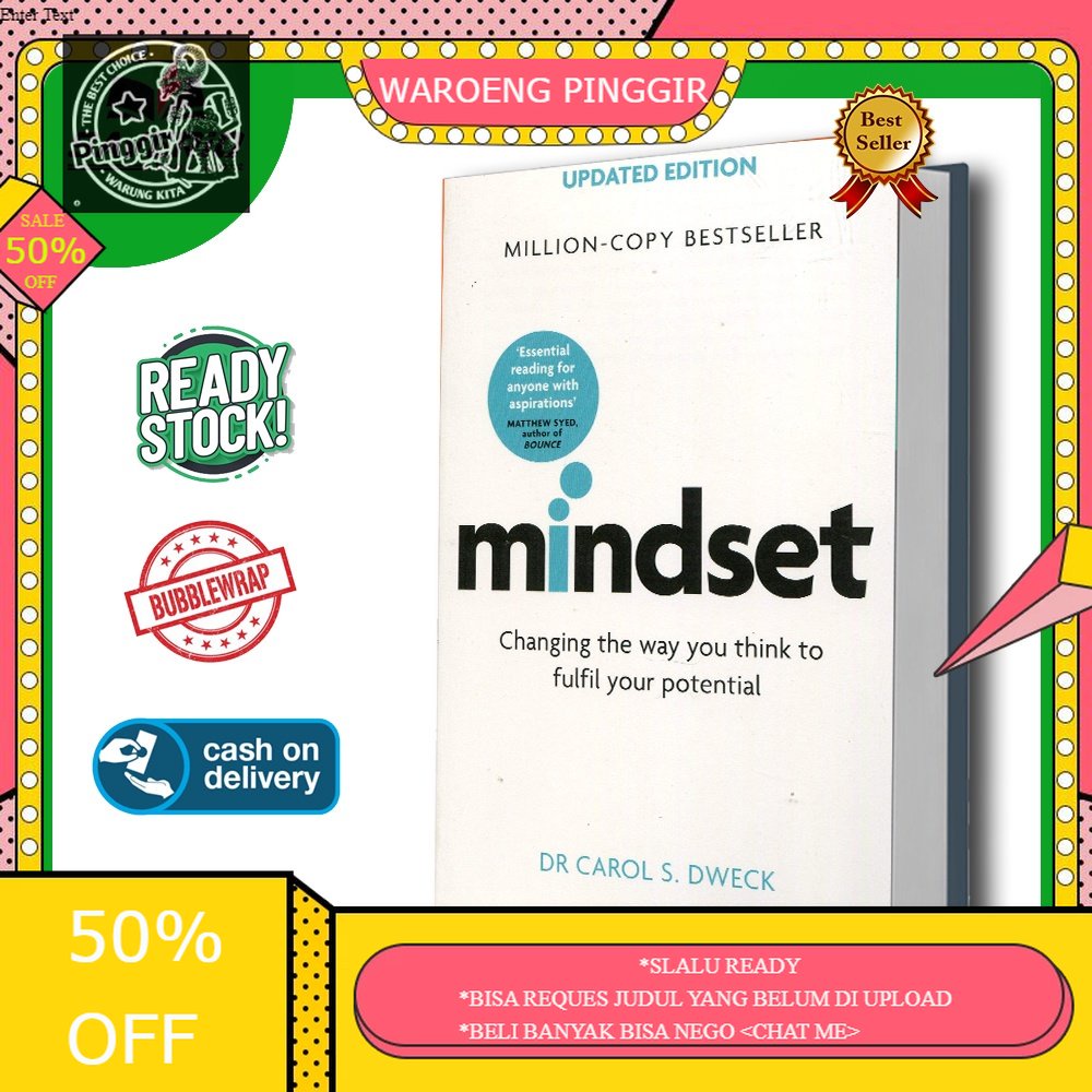 Jual Buku Mindset by Carol Dweck | Shopee Indonesia