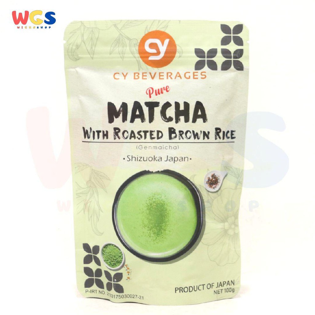 Jual CY Pure Matcha With Roasted Brown Rice Genmaicha Shizuoka Japan ...