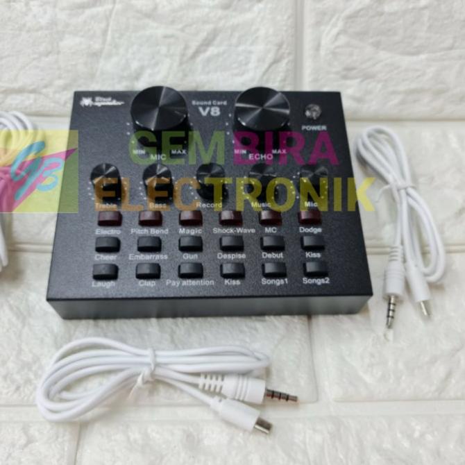 Jual MIXER SOUND CARD V8 SOUND CARD V8 GARANSI | Shopee Indonesia