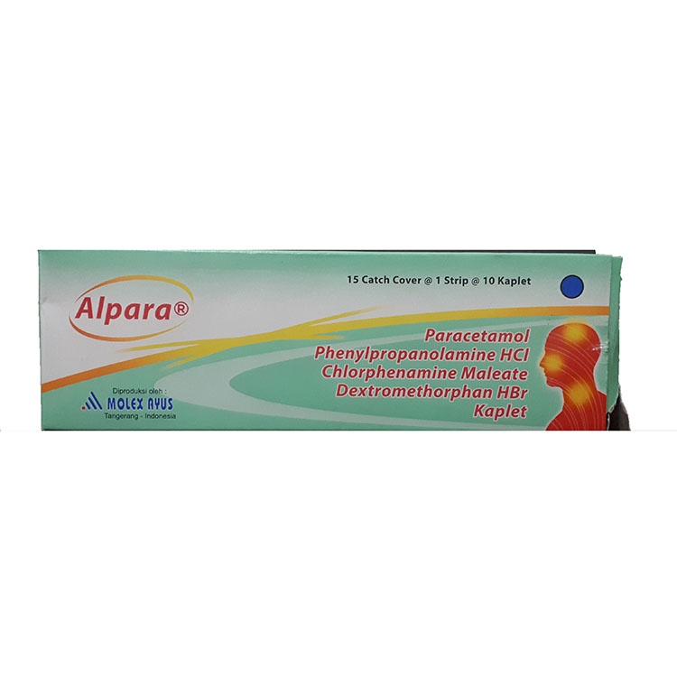 Jual Alpara 10 Kaplet - Pereda Gejala Flu, Demam, Hidung Tersumbat, dan ...