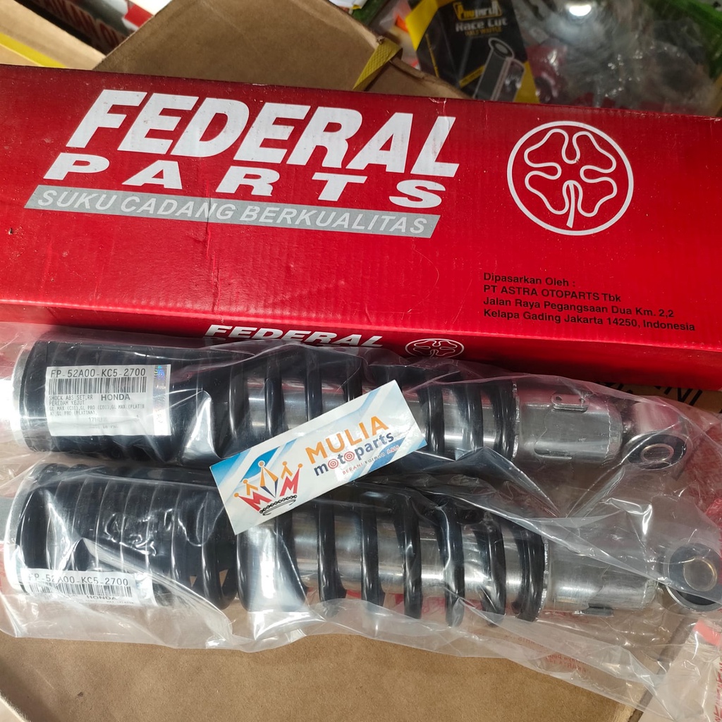 Jual FP-52A00-KC5-2700 SHOCK BELAKANG GL PRO MAX ORI FEDERAL PARTS SOK BREAKER | Shopee Indonesia
