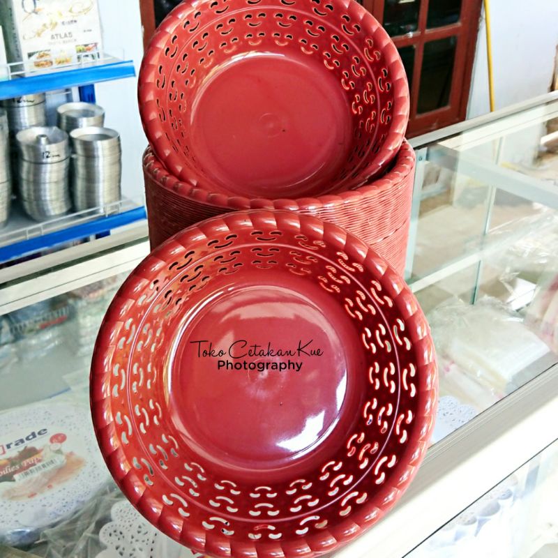 Jual Baskom Kemarang Baskom Nasi Smile Baskom Plastik Wadah Nasi ...