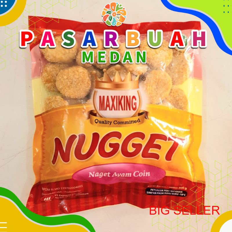 Jual Maxiking Nugget Ayam Coin 500g | PASAR BUAH MEDAN | Shopee Indonesia