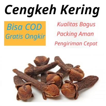 Jual Cengkeh Isi 50 Gram Kualitas Premium / Cloves / Rempah / Bumbu ...