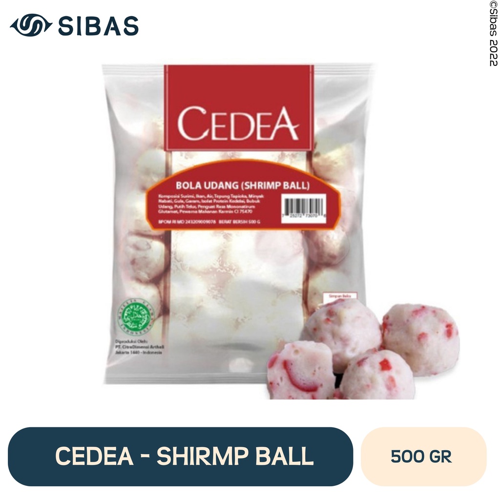 Jual CEDEA Shrimp Ball/Bola Udang [500g]/Bakso Udang | Shopee Indonesia