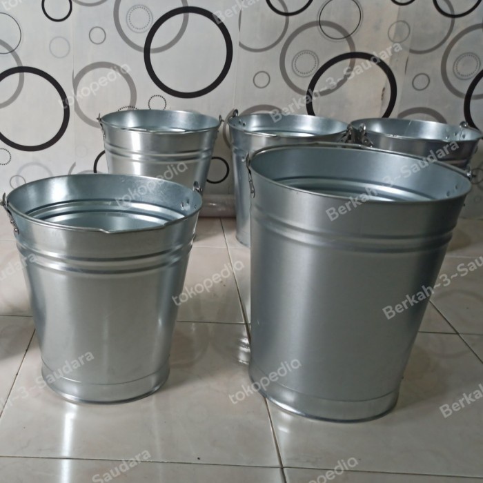 Jual EMBER KALENG GALVANIS / POT KALENG | Shopee Indonesia