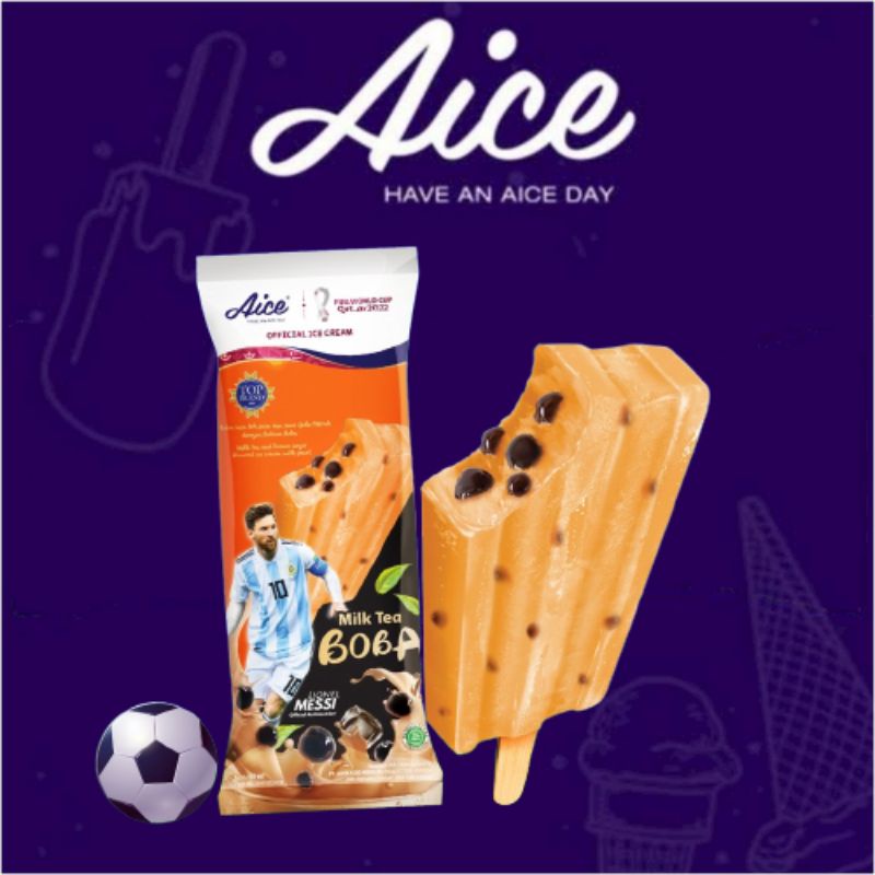 Jual Aice Ice Cream Milk Tea Boba | Shopee Indonesia