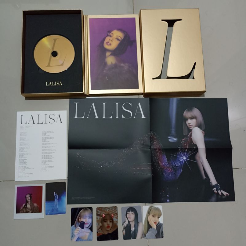 Jual ALBUM BLACKPINK LISA LALISA FULLSET UNSEALED | Shopee Indonesia