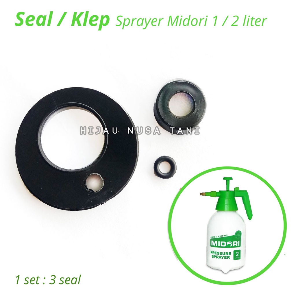 Jual SEAL PENGGANTI SPRAYER MIDORI 1 LITER atau 2 LITER - Klep Sil ...