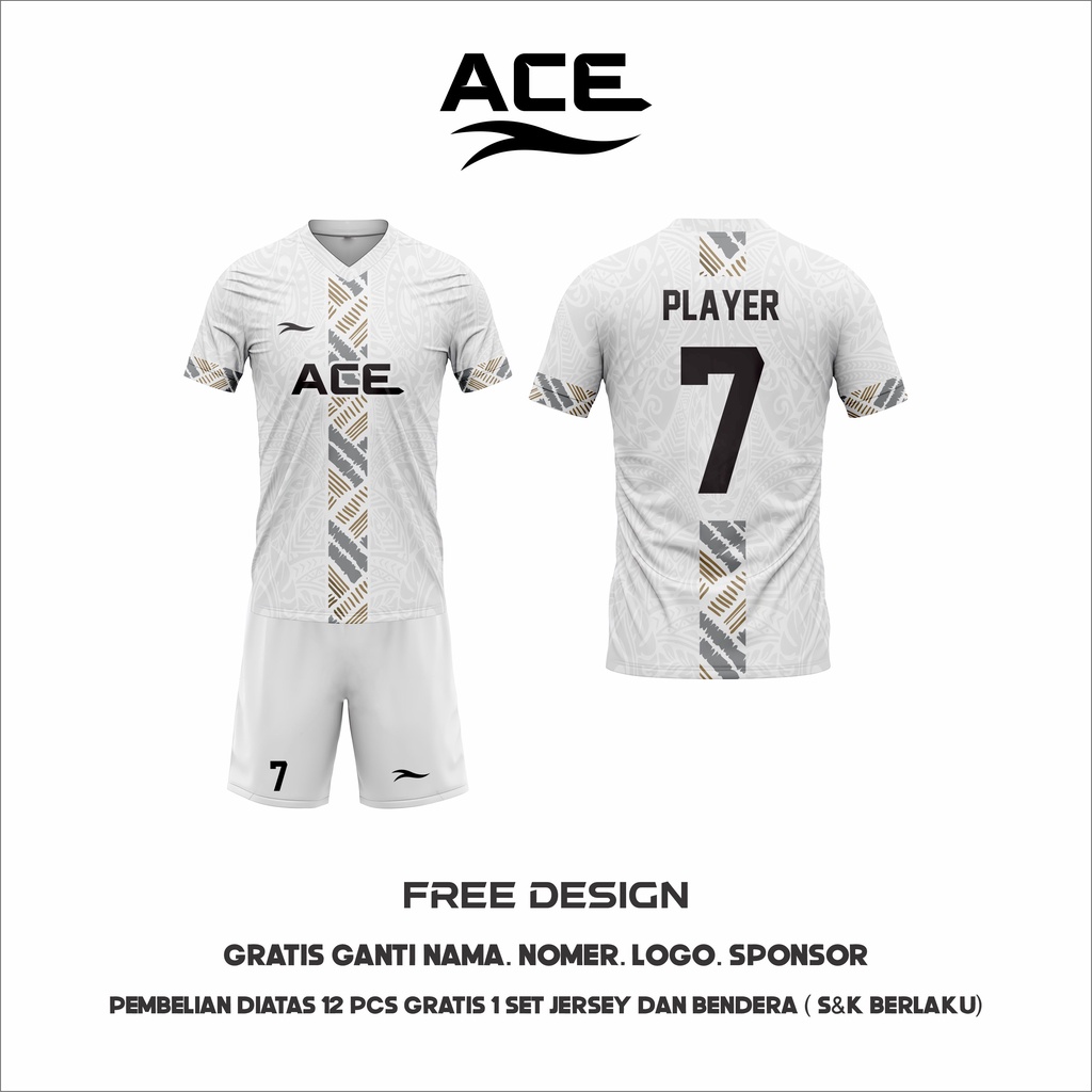 Jual JERSEY FUTSAL ANAK CUSTOM NAMA DAN NOMOR PUNGGUNG TERSEDIA BAJU ...
