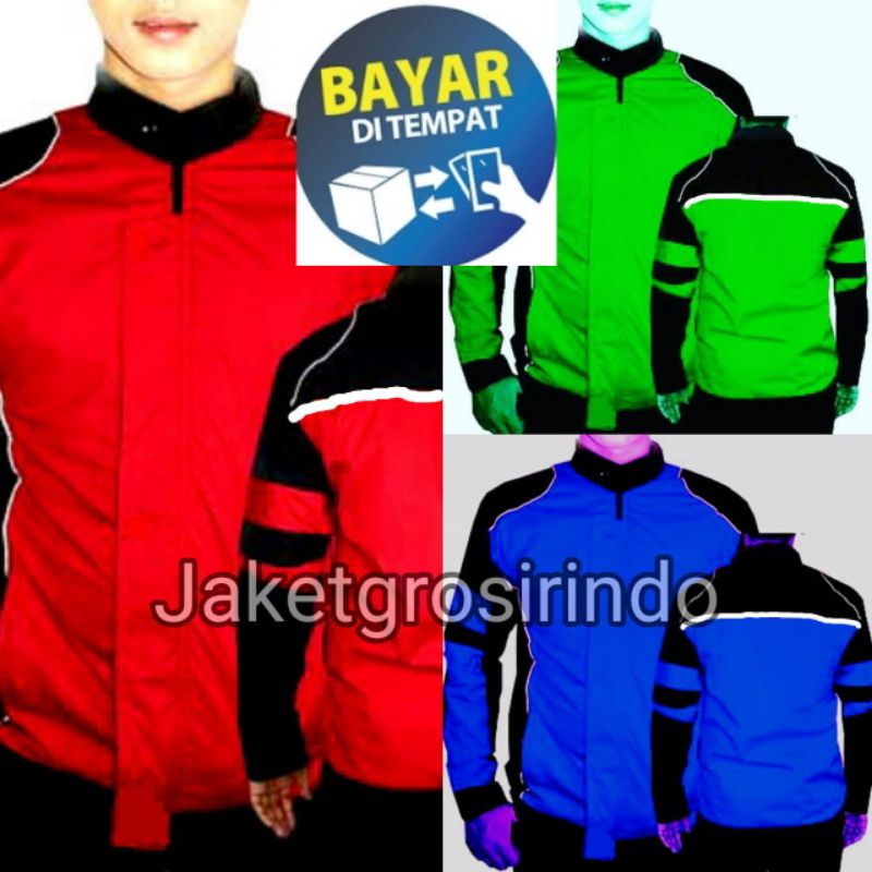 Jual Jaket murah bagus motoran kondangan harian polos bisa bolak balik ...