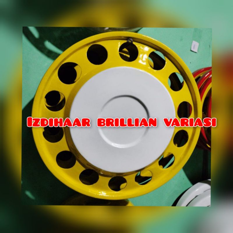 Jual BAHAN PLAT BESI wildop dop weldop adiputro truck ring 16 (4 biji ...