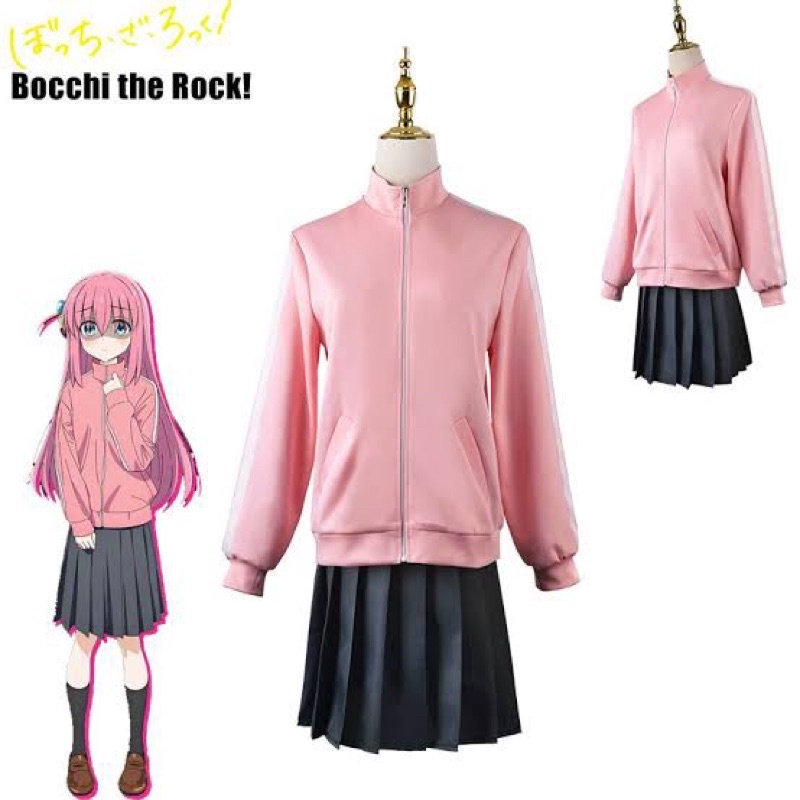 Jual 【Takeshi】Bocchi the Rock! Hitori Gotou Cosplay Costume Ready ...