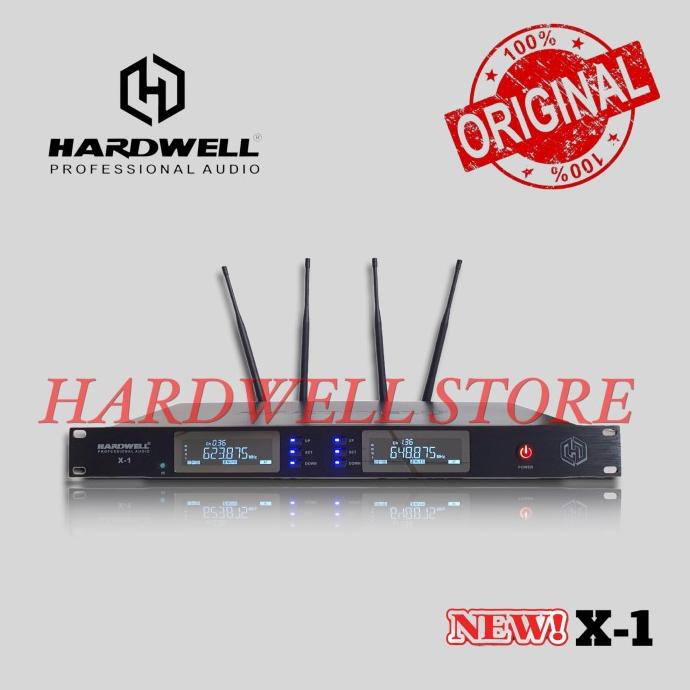 Jual Mic Wireless Clip On Dan Headset Hardwell X1 / X 1 Original ...