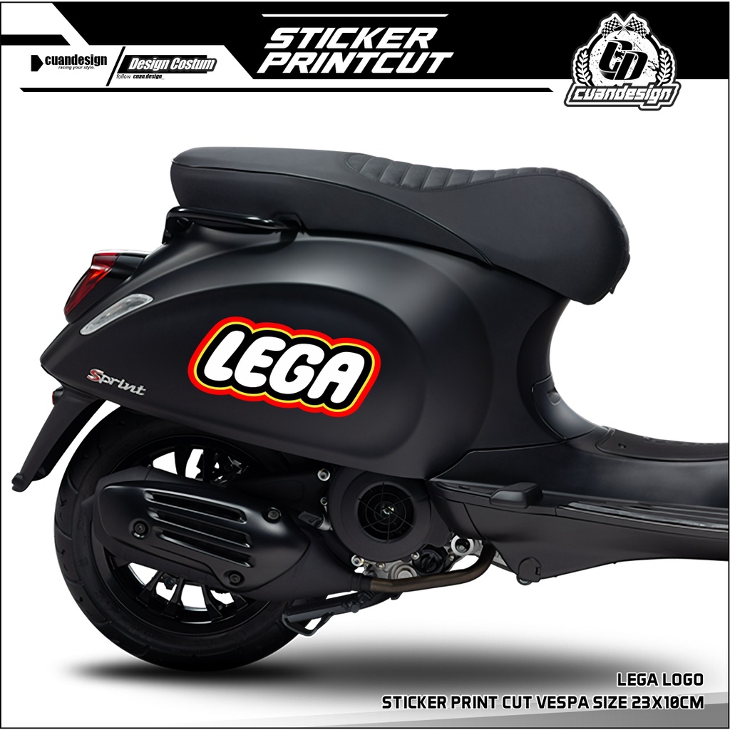 Jual STICKER CUTTING STIKER PRINTCUT MOTOR STRIPING CUTTING VESPA SC ...