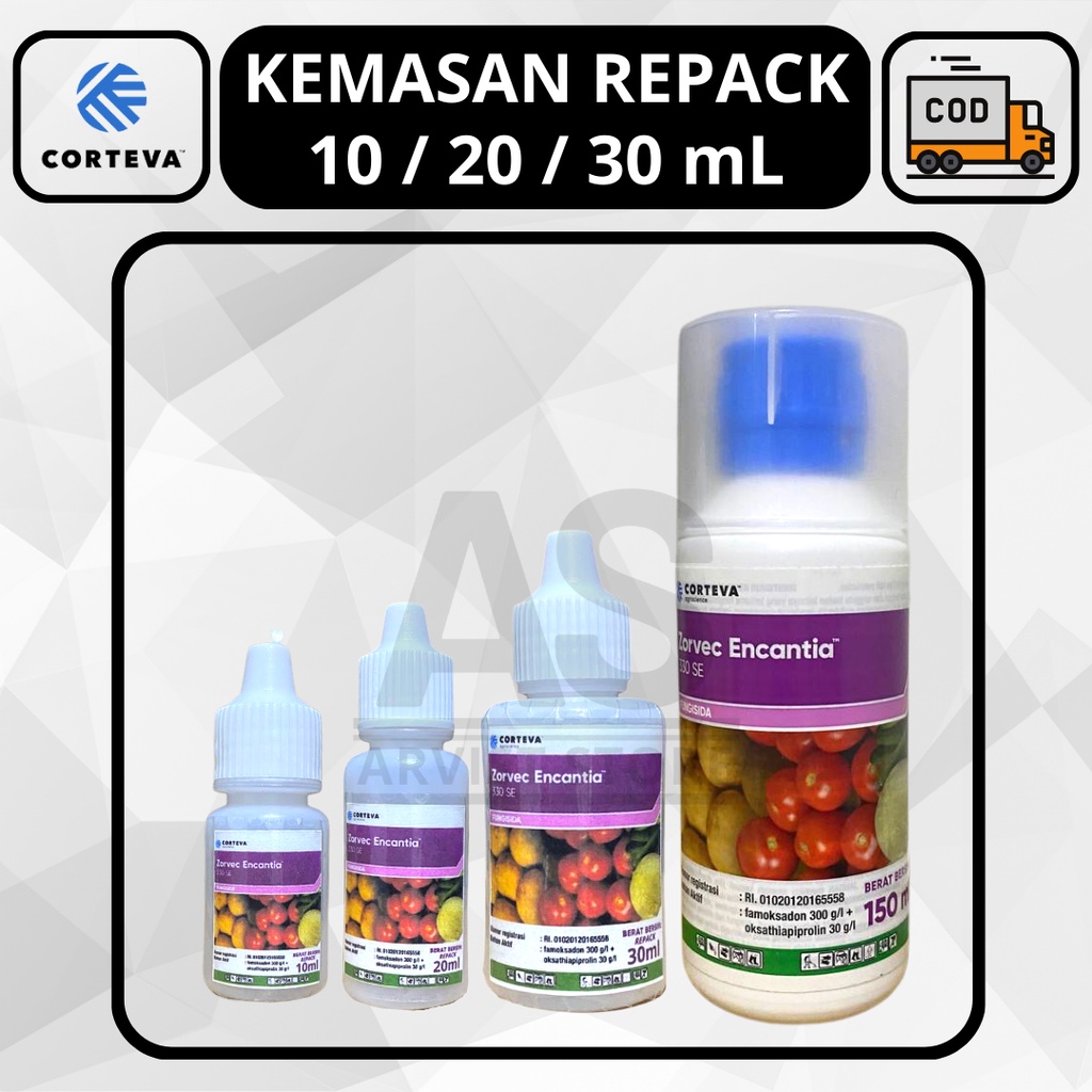 Jual Fungisida ZORVEC ENCANTIA 330 SE Bahan Aktif Famoksadon 300 g/l ...