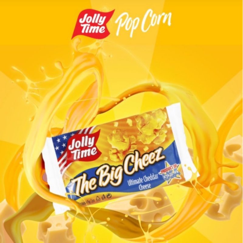 Jual Popcorn Jolly Time The Big Cheez - Pop corn rasa Keju Kuning 100 ...