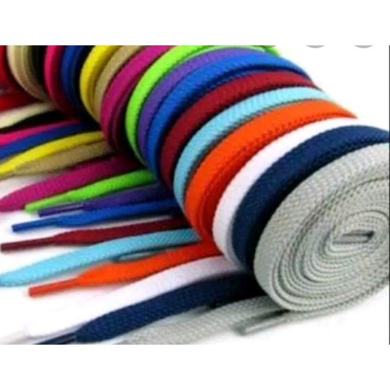 Jual Tali sepatu, tali sepatu sport, tali sepatu gepeng, tali sepatu ...