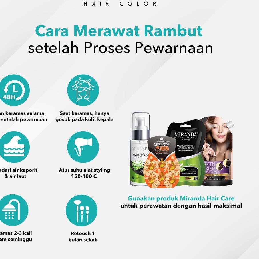 Jual Super Untung--Miranda Hair Color (Cat Rambut Permanen) MC17 Dark ...