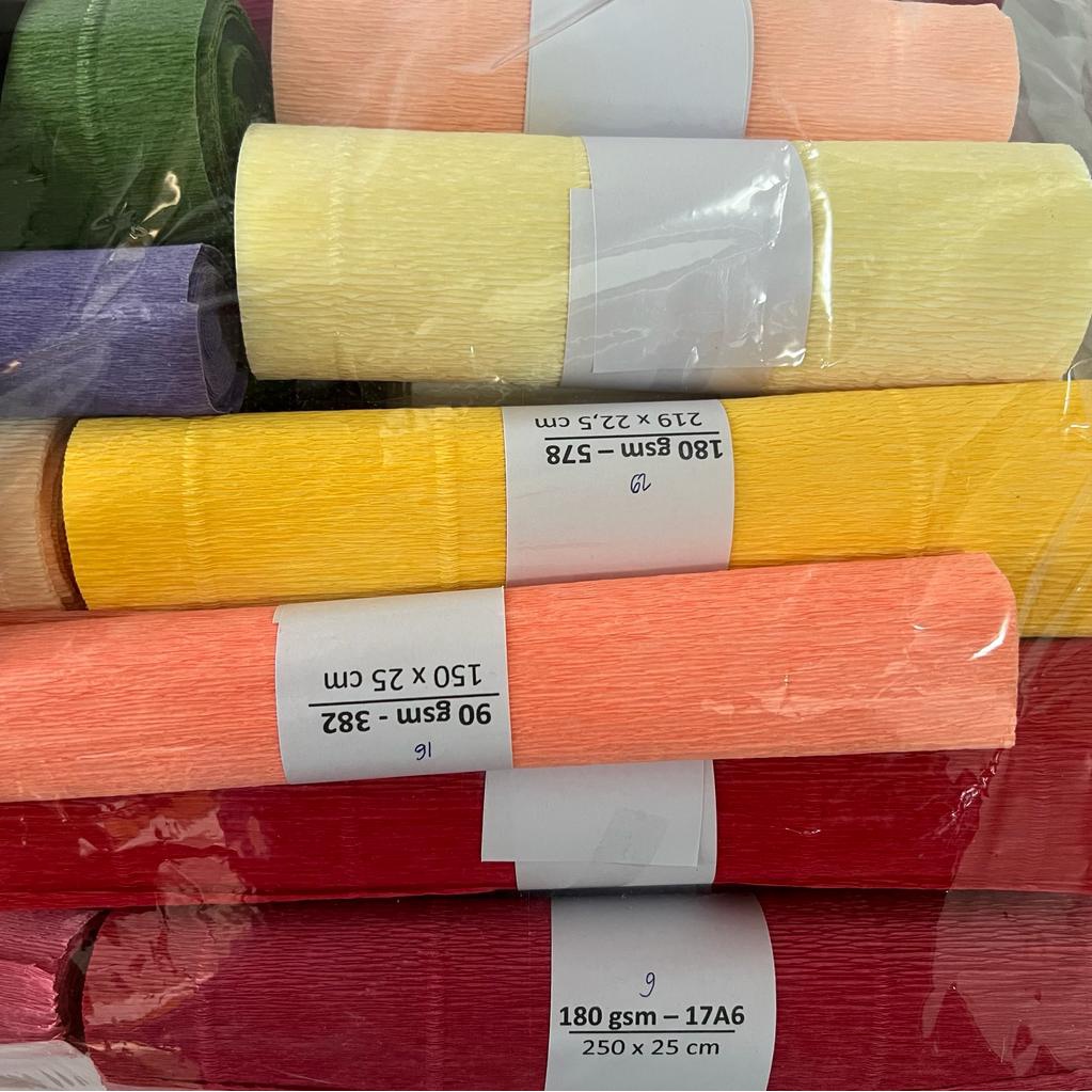 Jual Kertas Crepe Itali / Italy Crepe by Cartotecnica Rossi 90gsm ...