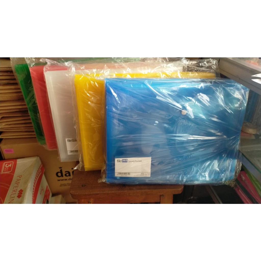 Jual MAP KANCING PUNGGUNG/ SMART POCKET FOLIO DAICHI 365 ( PAK ISI 12 ...