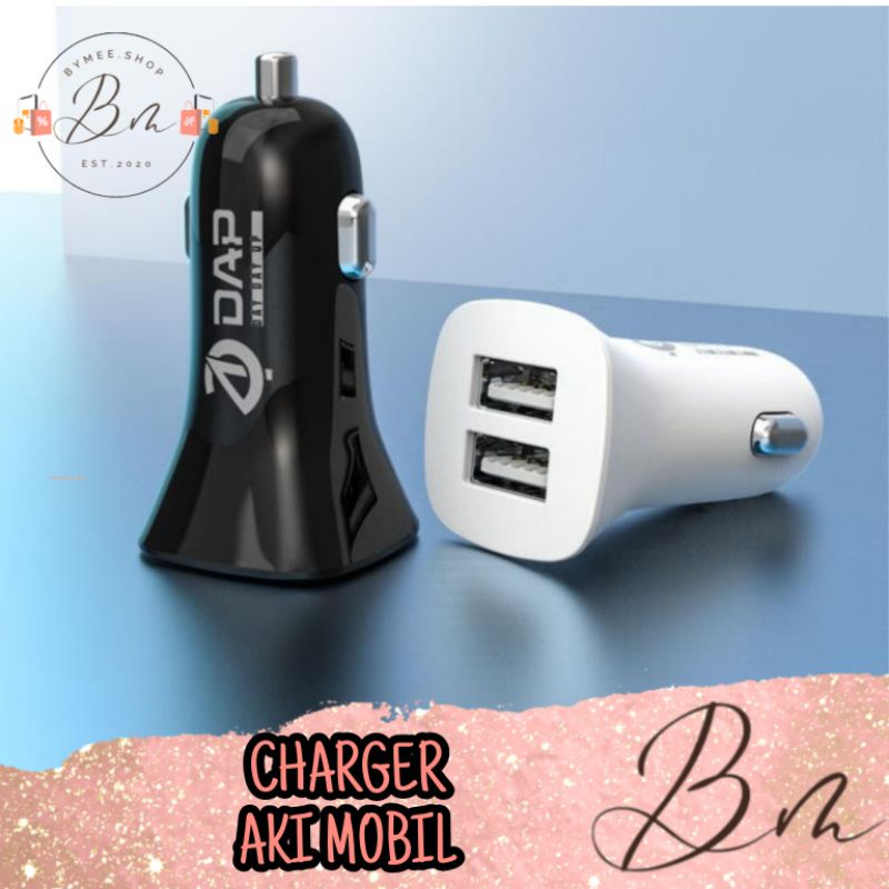 Jual DAP Charger Mobil D-CC1 Mini Car Charger 2,4A Fast Charging ...