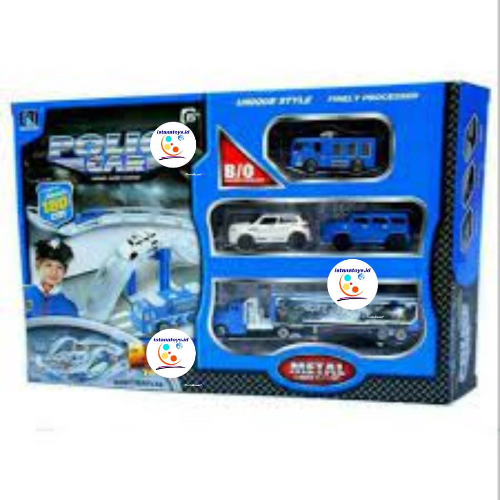 Jual ID RAILWAY POLICE CAR TRACK METAL | Shopee Indonesia