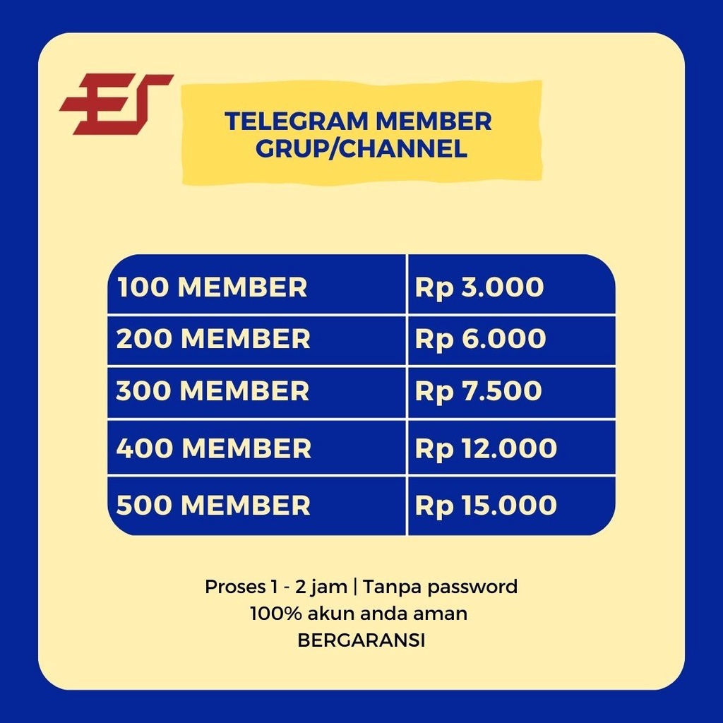 Jual TELE MEMBER GRUPS ATAU MEMBER CHANNEL | Shopee Indonesia