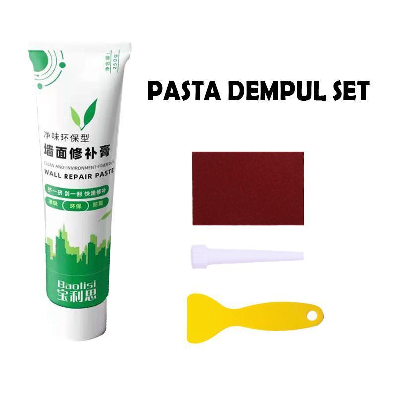 Jual HN Wall Repair Pasta Dempul Penambal Dinding Cream Instan ...
