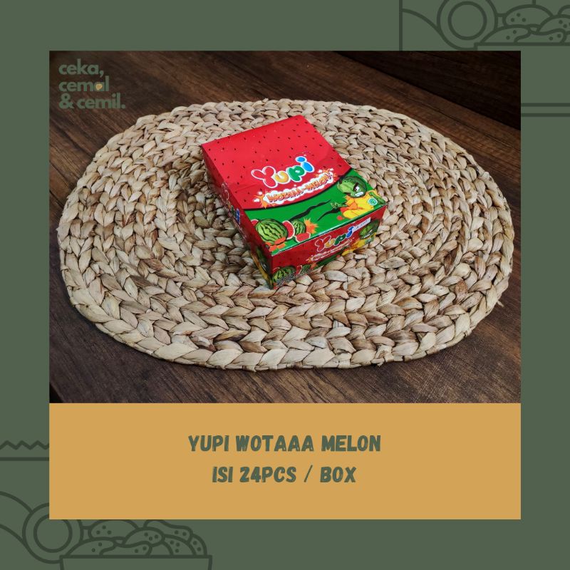 Jual YUPI WOTAAA MELON ISI 24PCS ( 1 BOX ) | Shopee Indonesia Jual YUPI WOTAAA MELON ISI 24PCS ( 1 BOX ) | Shopee Indonesia