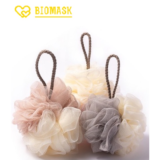 Jual BIOMASK - Bath Sponge 2 Color 1 Pcs - Shower Puff Spon Jaring Spon ...