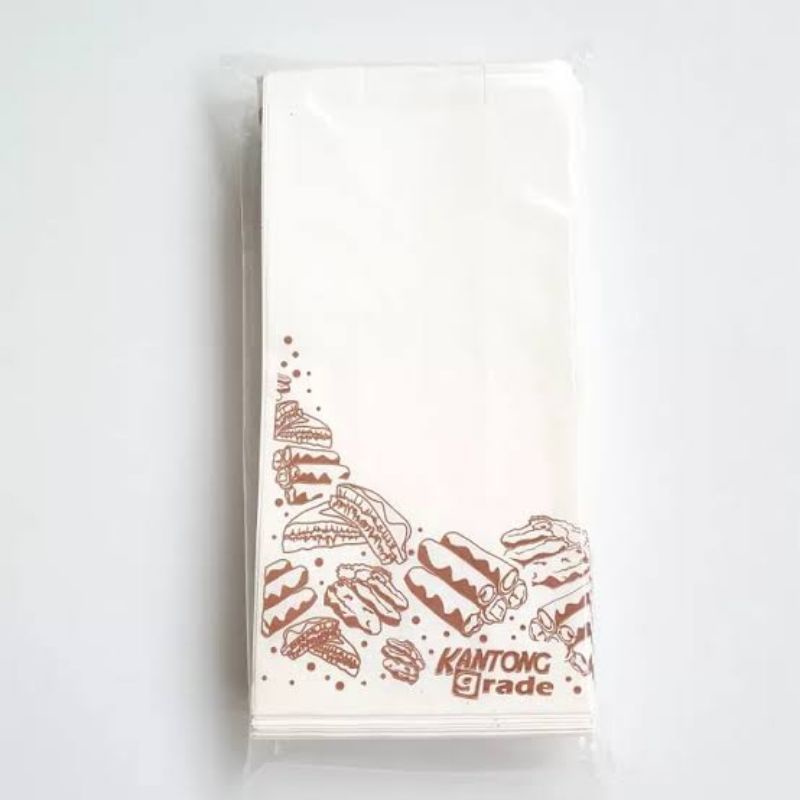 Jual [isi 100] paper bag grade kantong kertas 13x8x25 cm / paper bag ...
