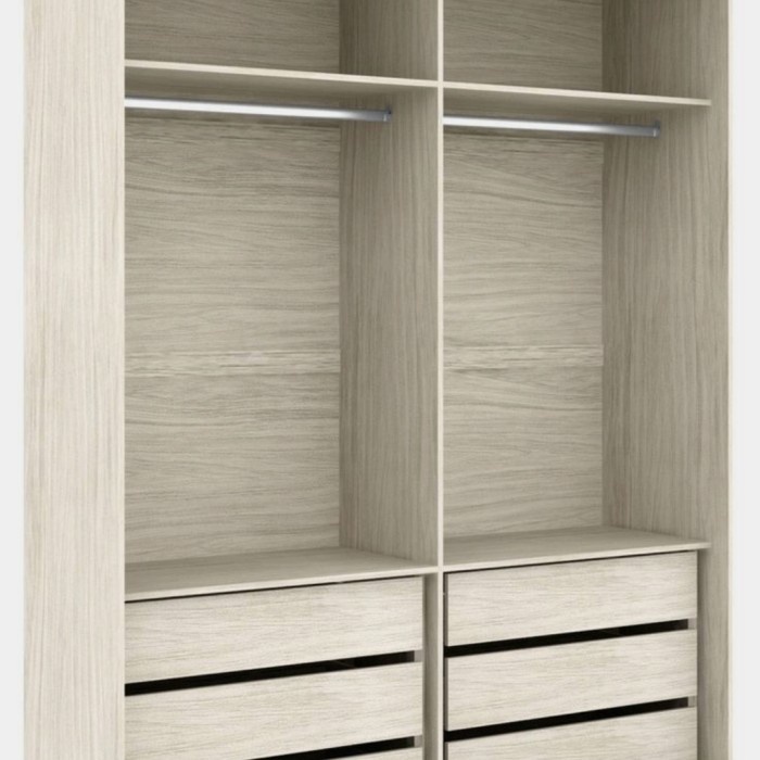 Jual lemari wardrobe hpl minimalis hpl taco custom ukuran dan warna ...