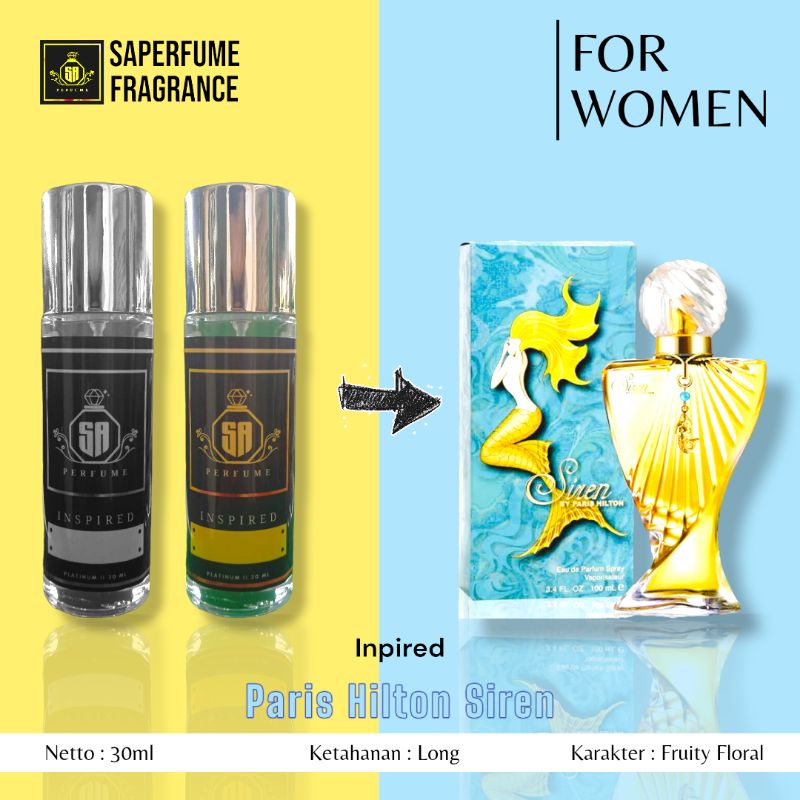 Jual Parfum Refill - Inspired Parfum - Parfum Paris Siren By Saperfume ...