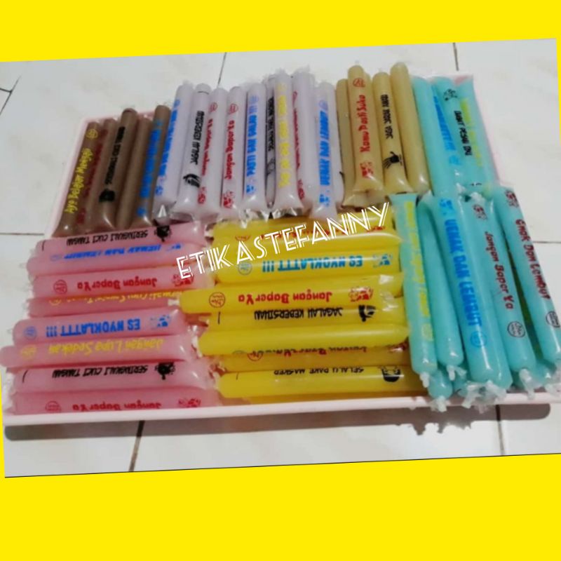 Jual PLASTIK ES MAMBO 500 GRAM/ SPIDOL SABLON MIX 4 WARNA | Shopee ...