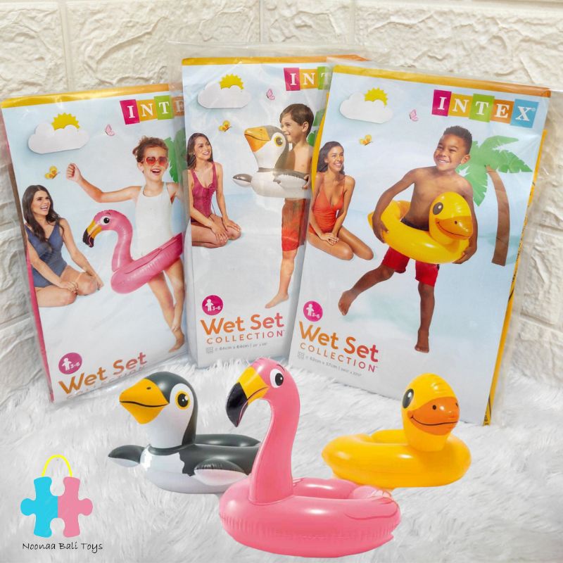 Jual Intex Animal Swim Float Ban Renang Anak Pelampung Renang | Shopee ...