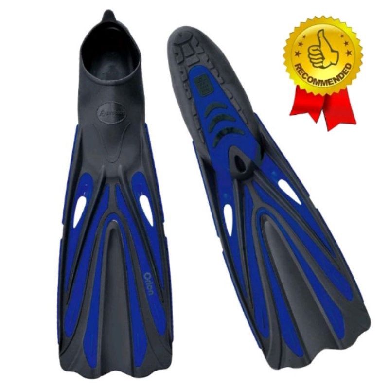 Jual sepatu selam kaki katak bebek fin scuba diving snorkeling freedive Problue Orion | Shopee ...